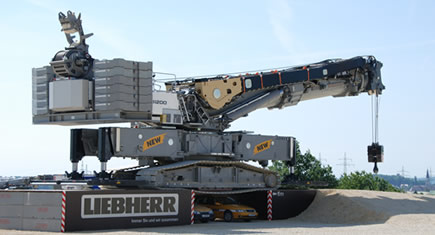 Liebherr LTR 11200 : pour les parcs d’éoliennes - France Média Business