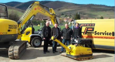 TP Service : distribution exclusive en Alsace de la carte Wacker Neuson ...