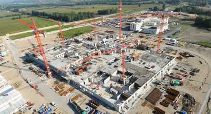 Vicat fournit 37 000 m3 de béton pour le centre hospitalier à Bourgoin-Jallieu - France Média ...