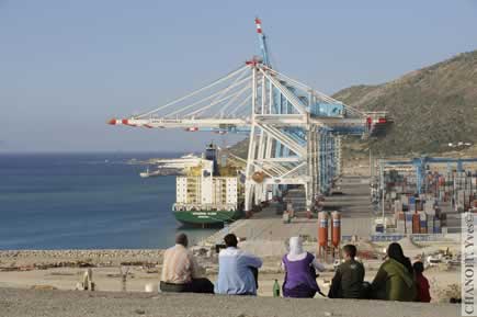 Le port de Tanger, au Maroc - France Média Business