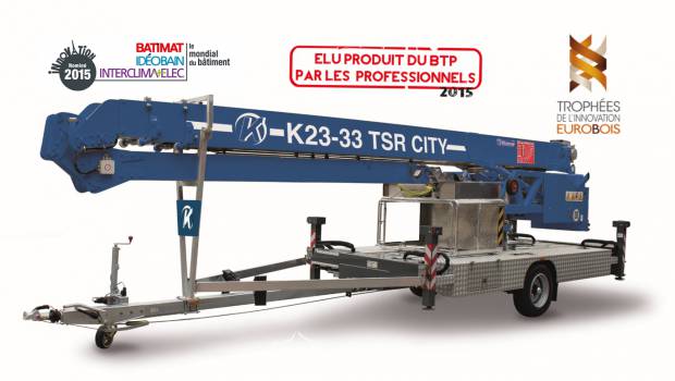 Les grues Klaas prennent de la hauteur sur Batimat - Construction Cayola