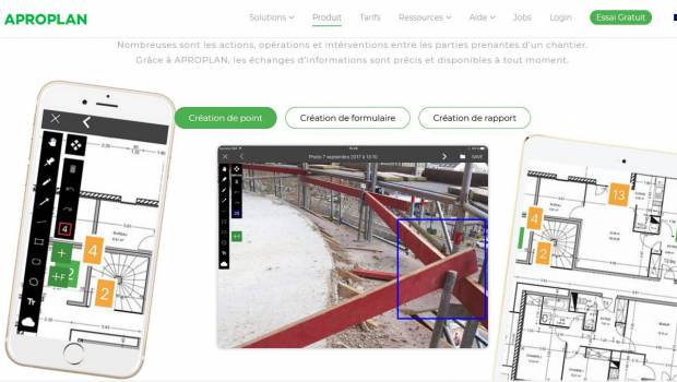 Aproplan digitalise les chantiers - France Média Business