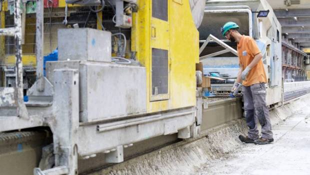 KP1 lance la fabrication de sa nouvelle dalle alvéolée DSL 40 - Construction Cayola