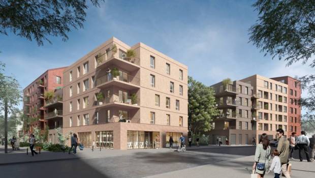 Saint-André-Lez-Lille : Linkcity pose la 1ère pierre du lot H de Quai ...
